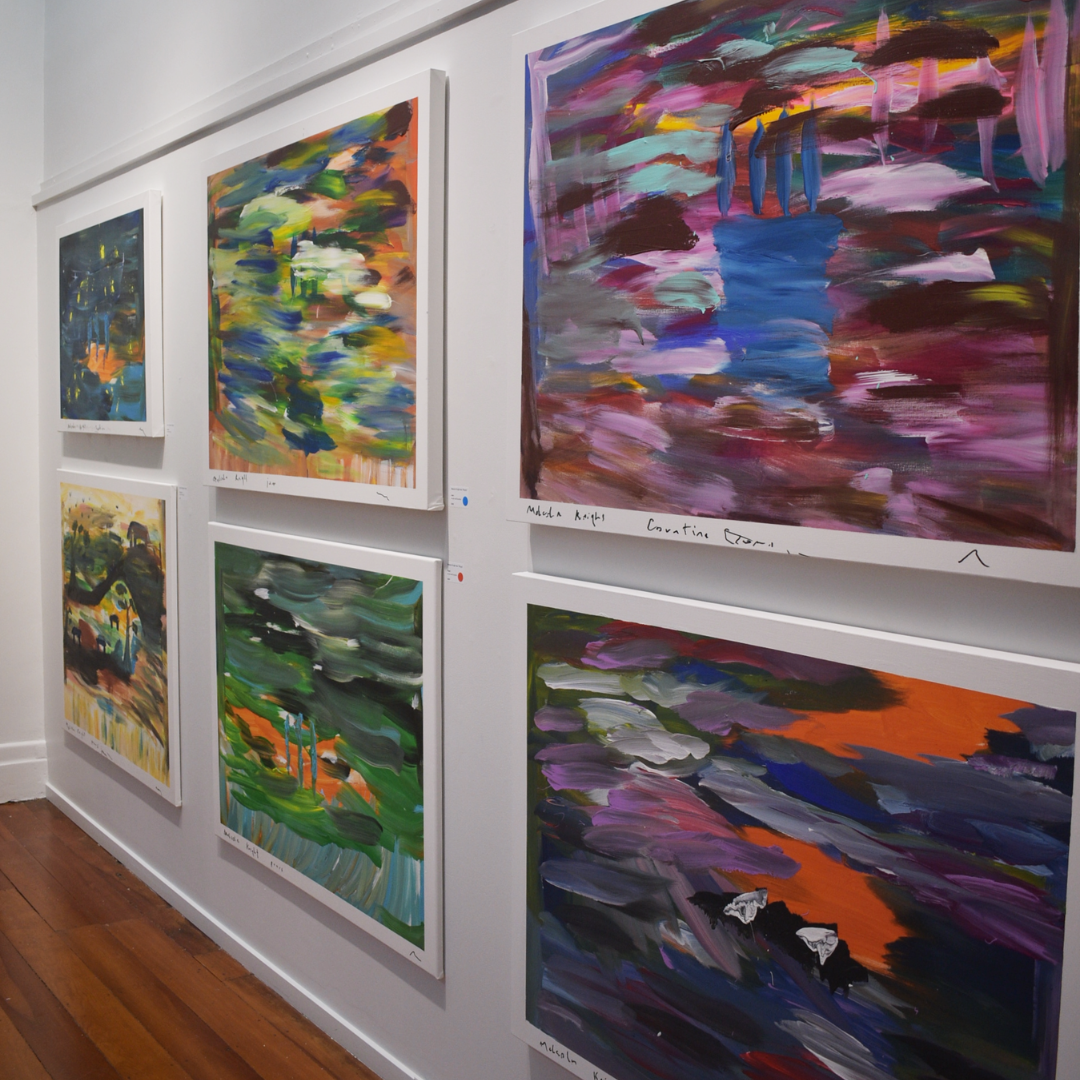 Mugsy with a brush | Malcom Knight - Coastal Arts Trail